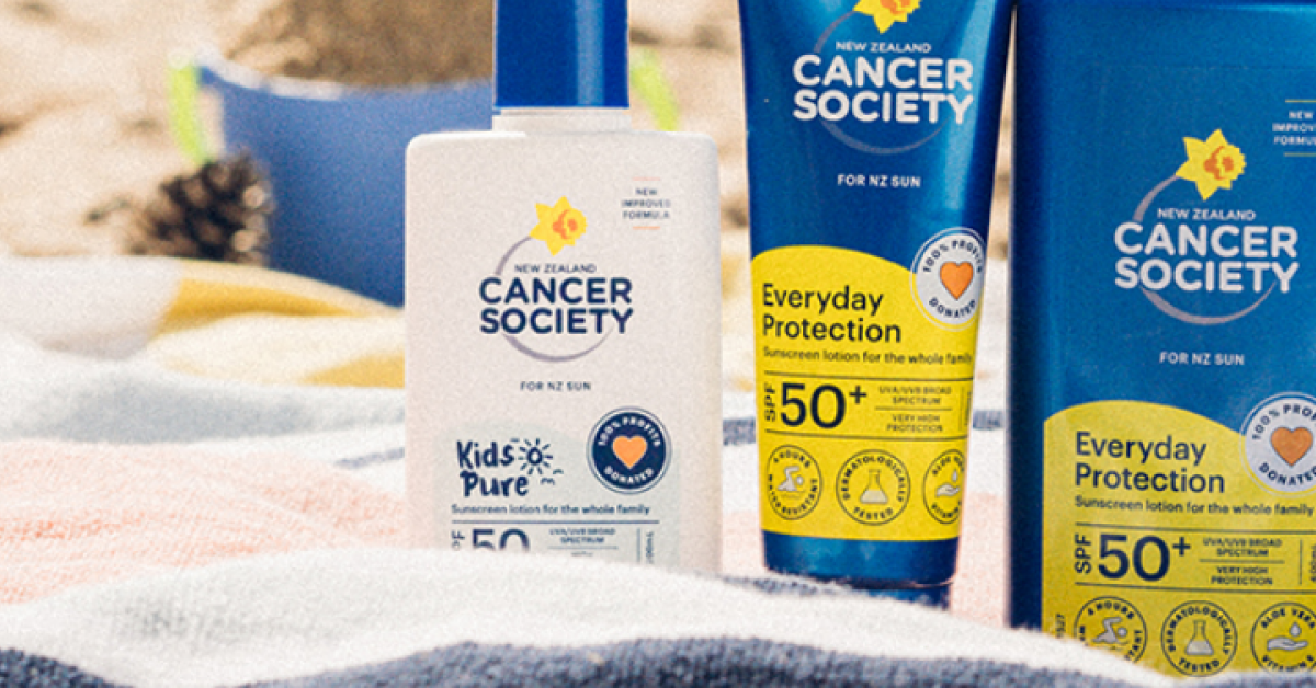 Cancer Society Sunscreen — Products
